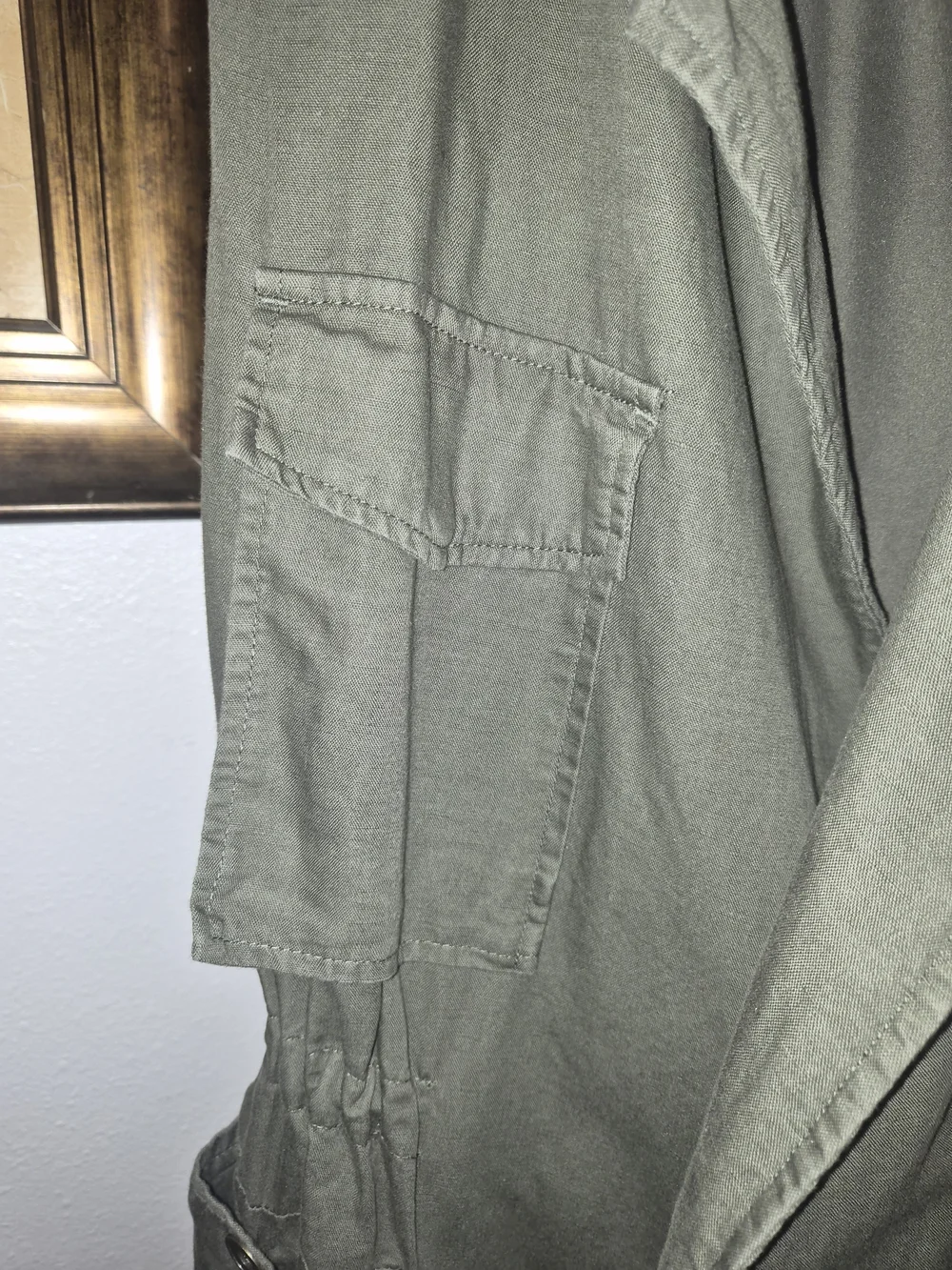 Who What Wear | Jackets & Coats | Who What Wear Olive Green Utility ...